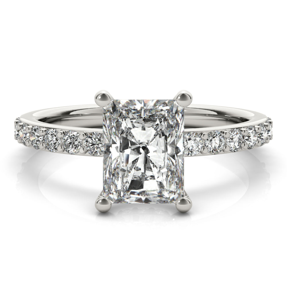 Radiant cut engagement rings store